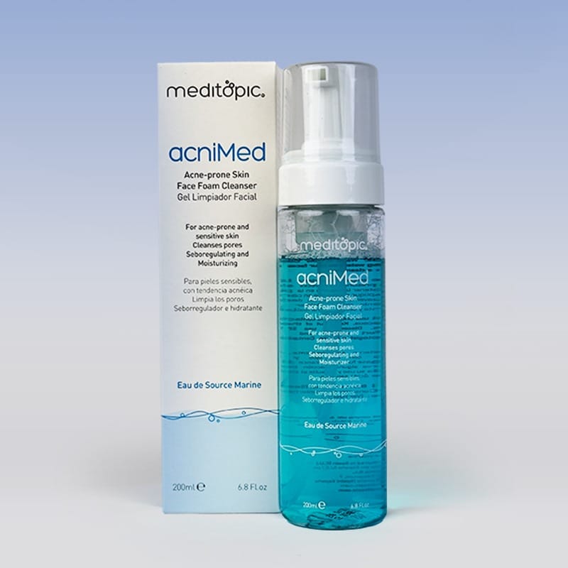 meditopic acnimed foam cleanser with antibacterial activity