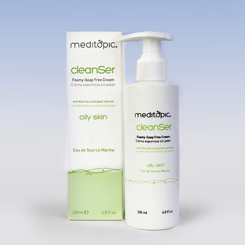 meditopic cleanser oily skin deeply cleanse the pores